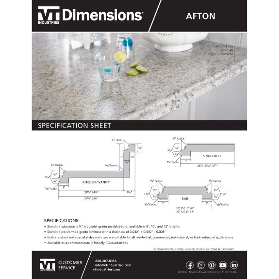 Countertop Professionals - Tops and Surfaces - VT Industries